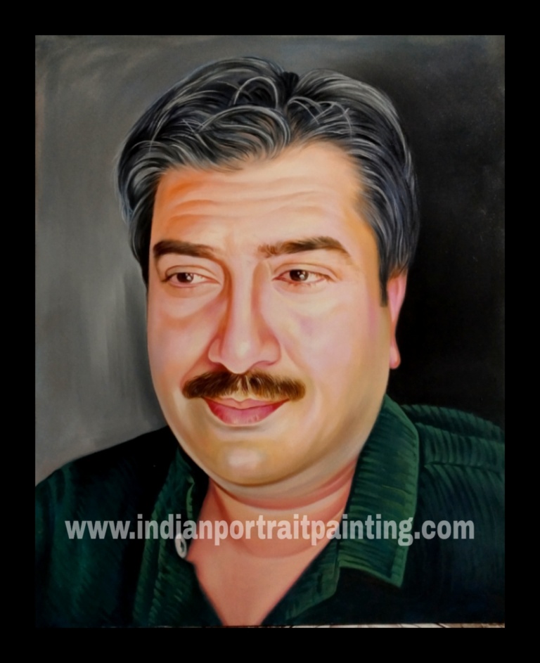 Single portrait Archives - Indian Portrait Painting
